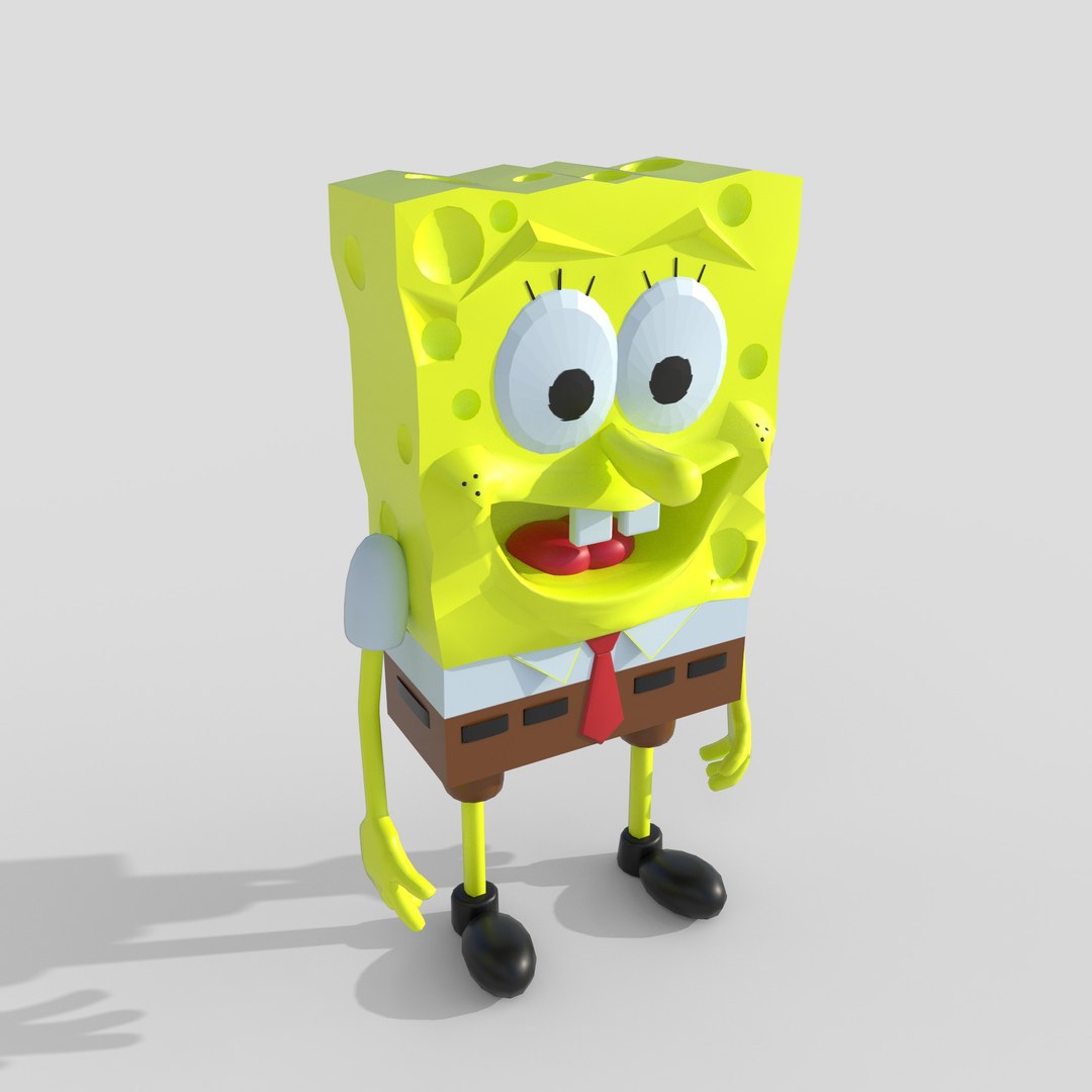3D Sungerbob Toy - TurboSquid 2397258