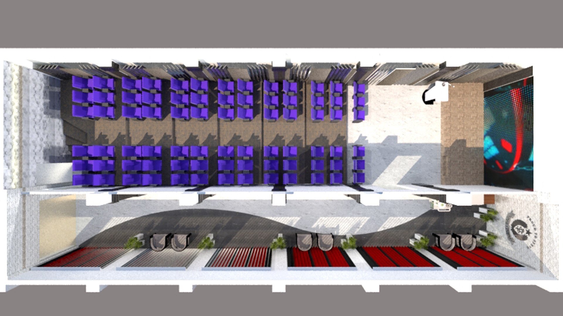 Auditorium Model 3D Model - TurboSquid 2153923