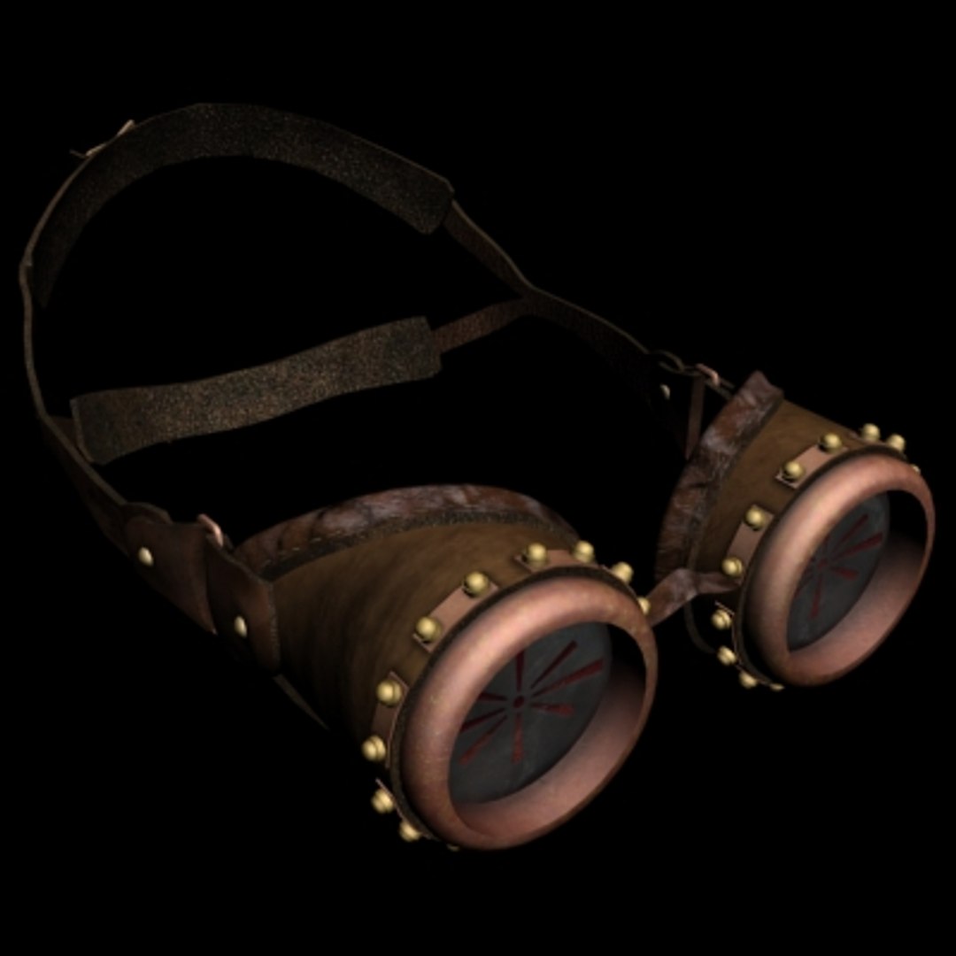 3d Steampunk Goggles