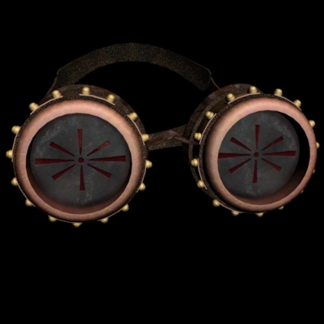 3d Steampunk Goggles