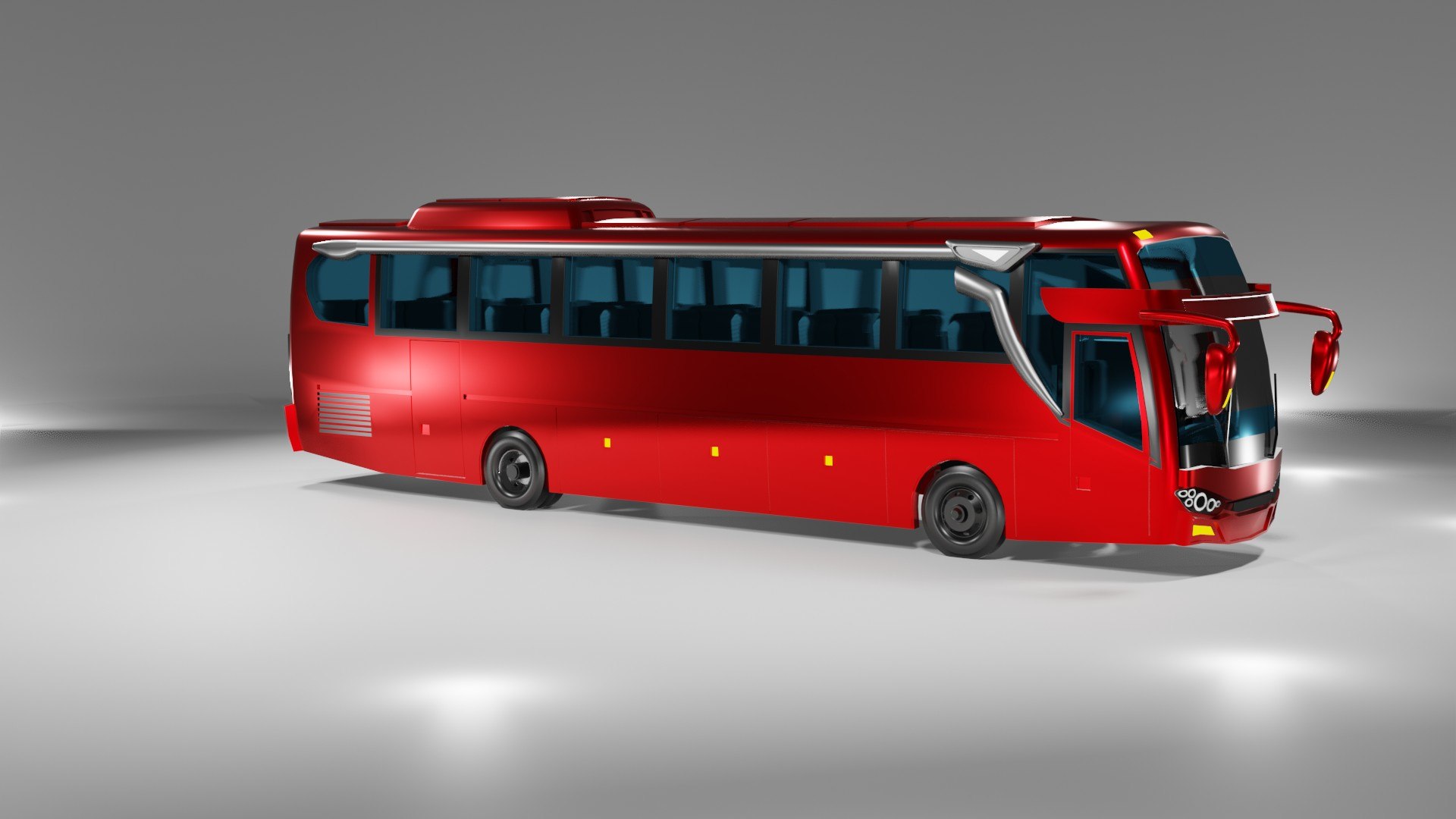 Tour bus3D模型 - TurboSquid 1994901