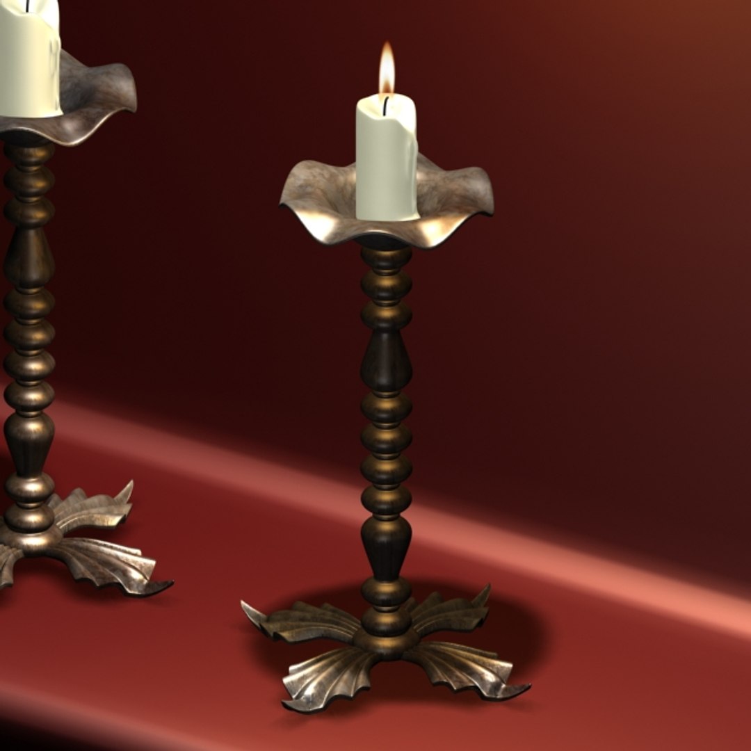 3ds candle candlestick