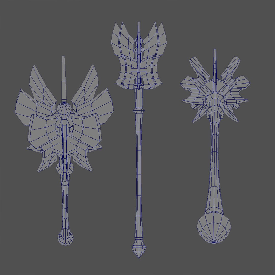 3D Mace - TurboSquid 1467262