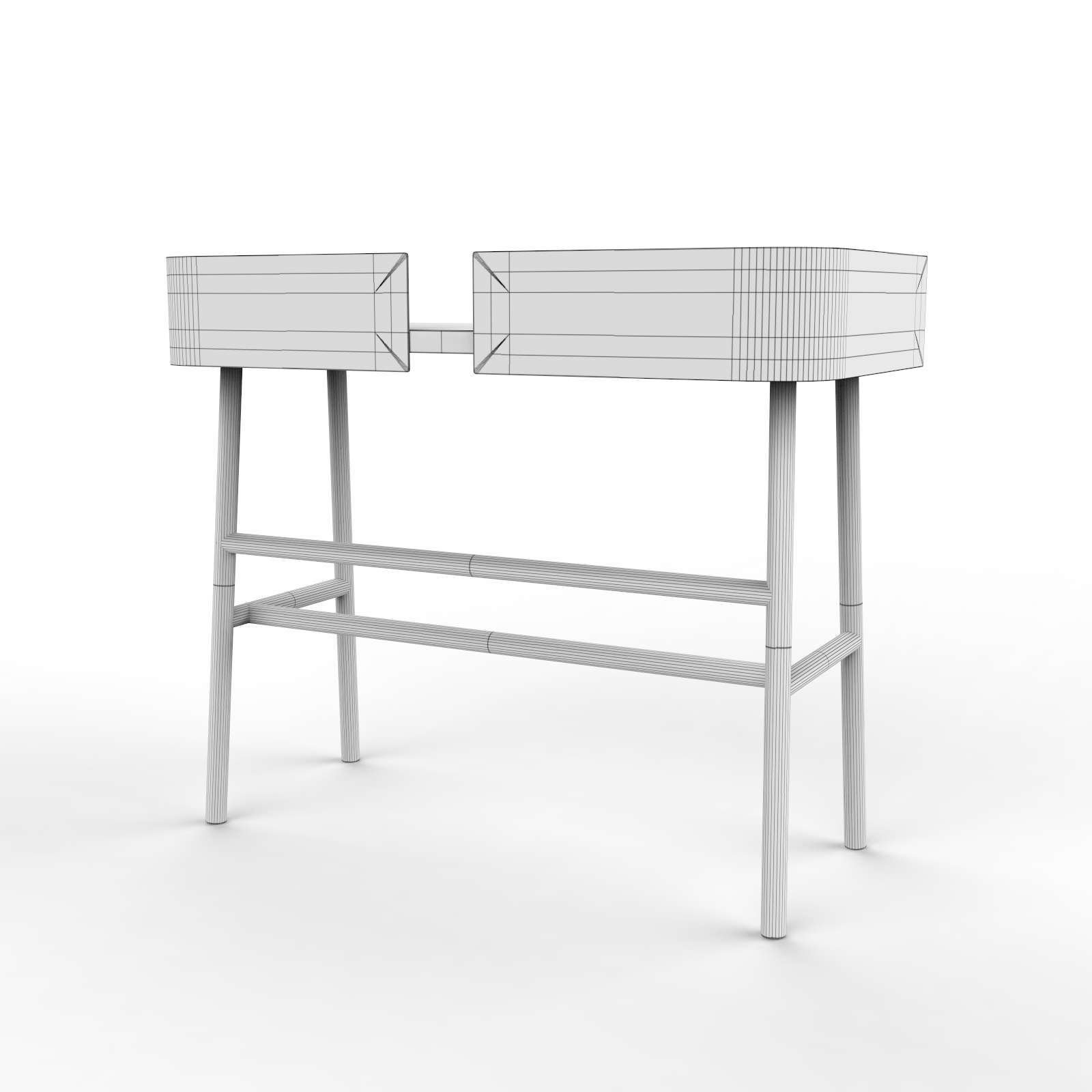 3D b desk - TurboSquid 1331998