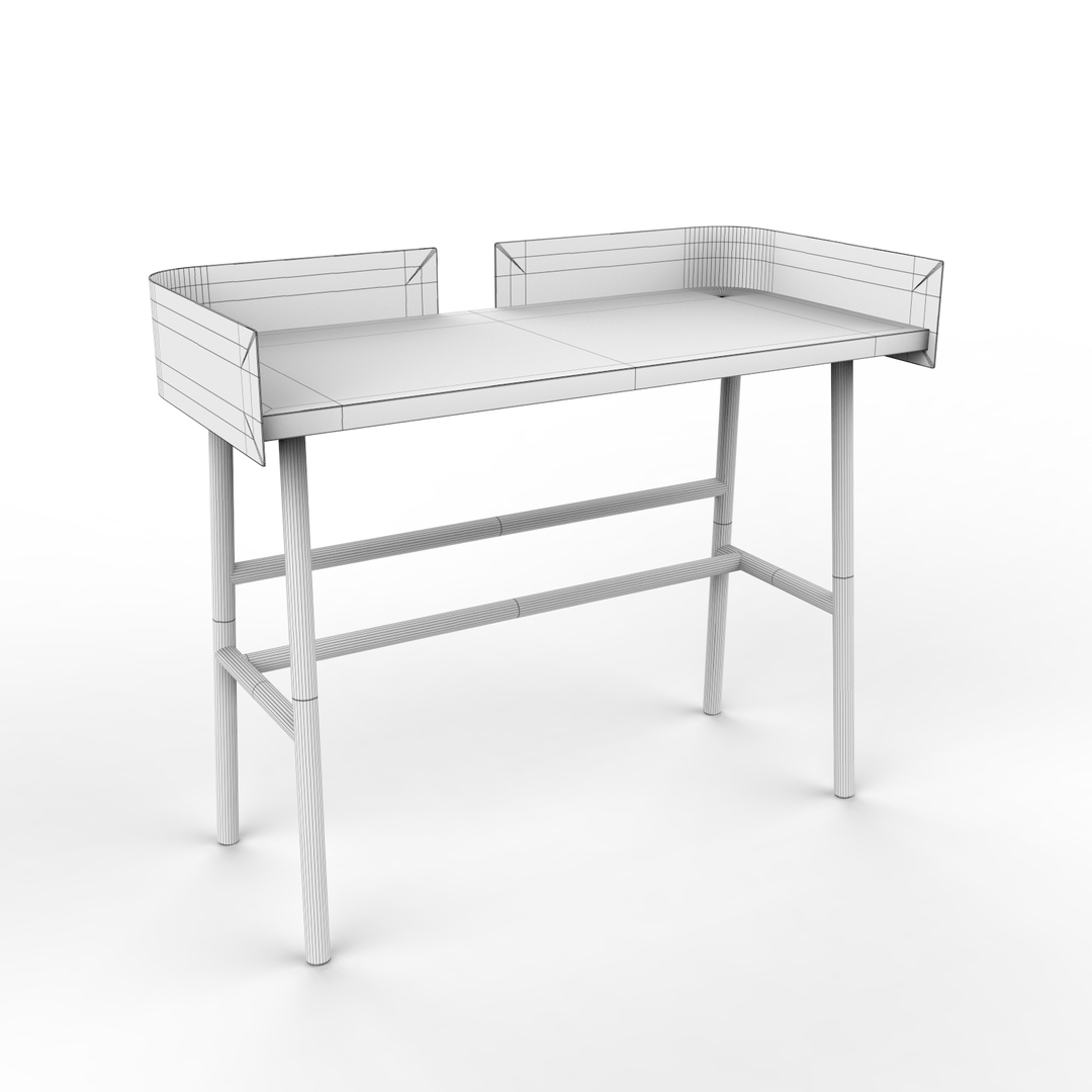 3D b desk - TurboSquid 1331998