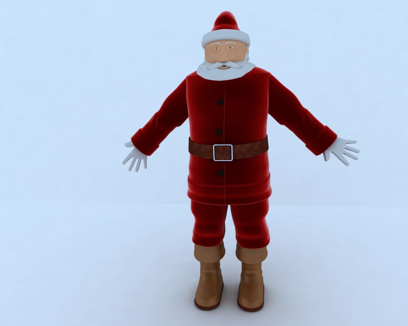 3d Model Santa Claus