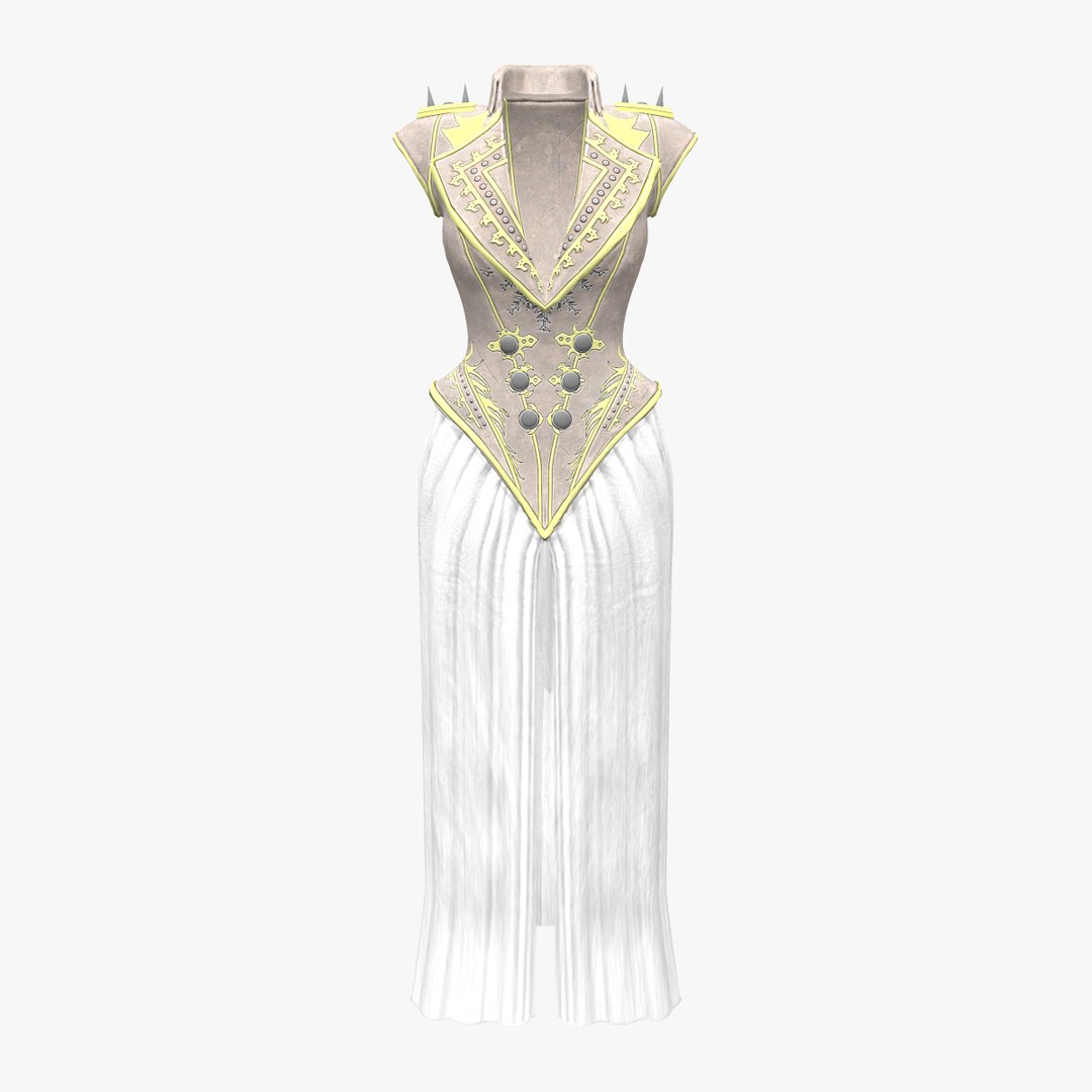 3D Fantasy Royal Uniform - TurboSquid 1934703