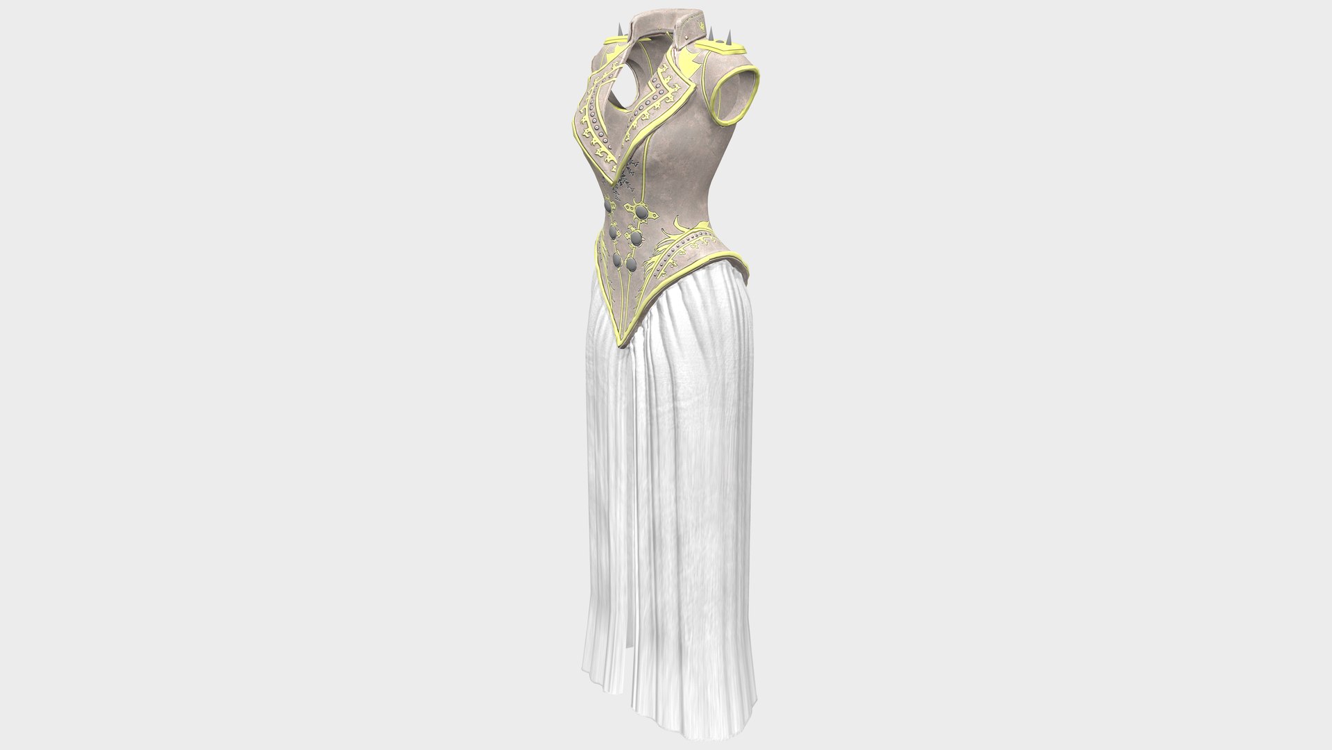 3D Fantasy Royal Uniform - TurboSquid 1934703