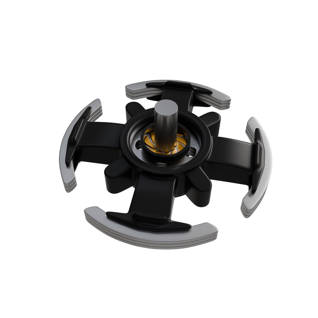 3D BLDC Motor With Fan Blade 3D Model - Realistic And Optimized Model ...