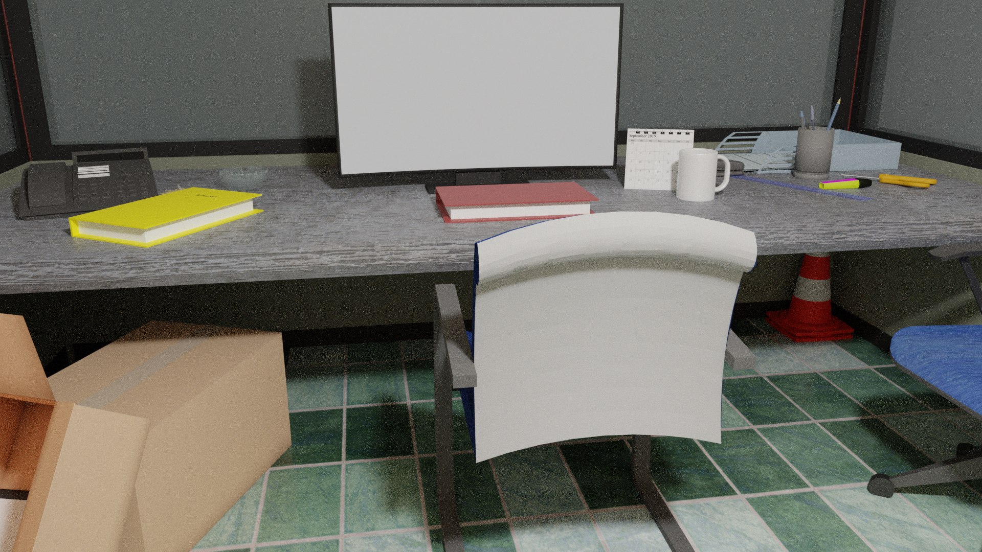 3D Small Security Office - TurboSquid 1468386