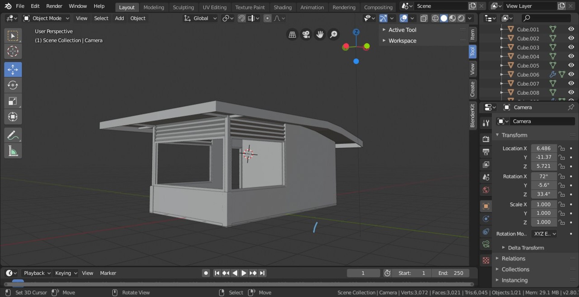 3D Small Security Office - TurboSquid 1468386