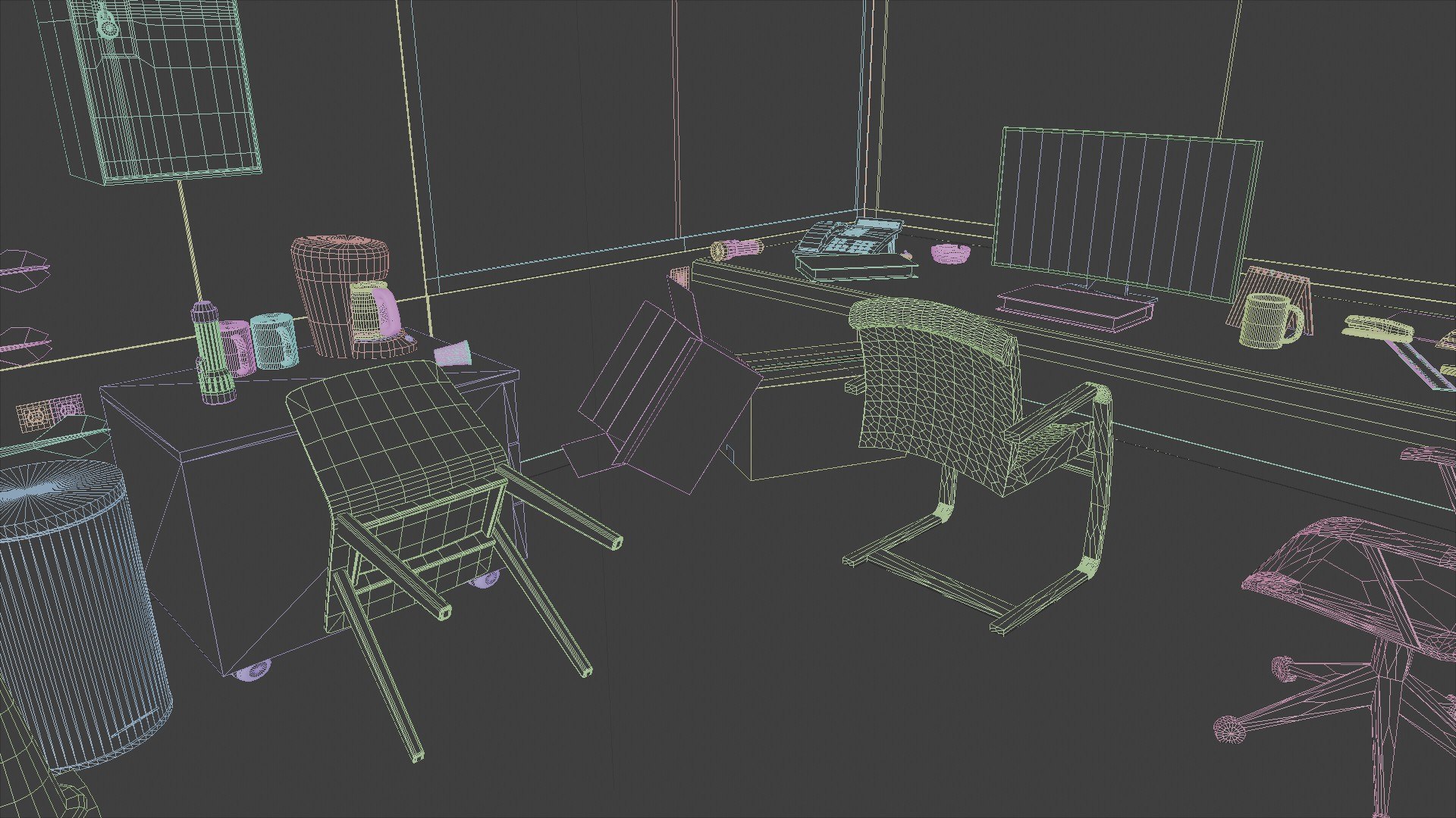 3D Small Security Office - TurboSquid 1468386