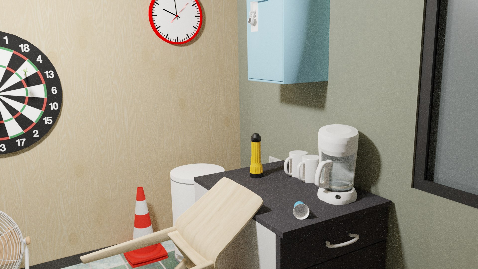 3D Small Security Office - TurboSquid 1468386