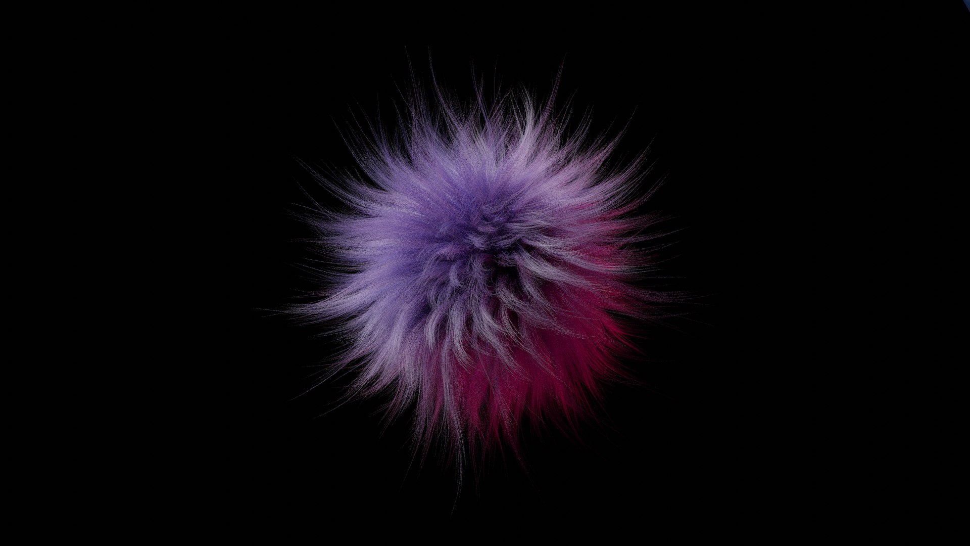3D fluffy toy - TurboSquid 1602027