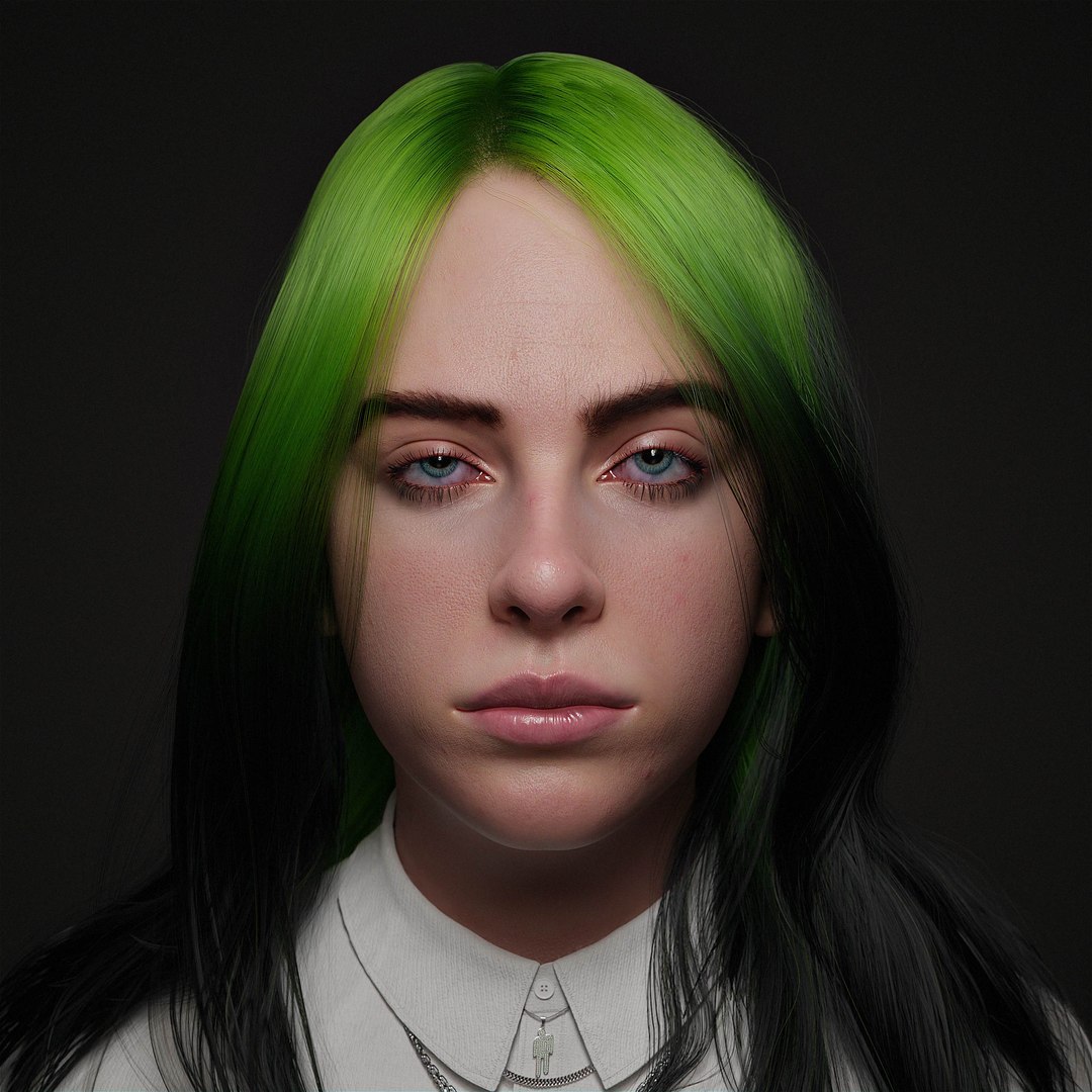 3D Billie Eilish 3D Model - TurboSquid 2037195