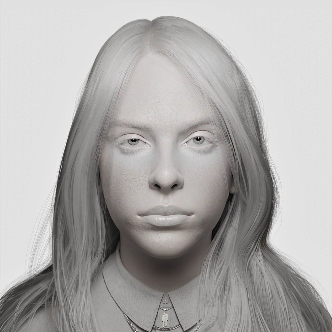 3D Billie Eilish 3D Model - TurboSquid 2037195