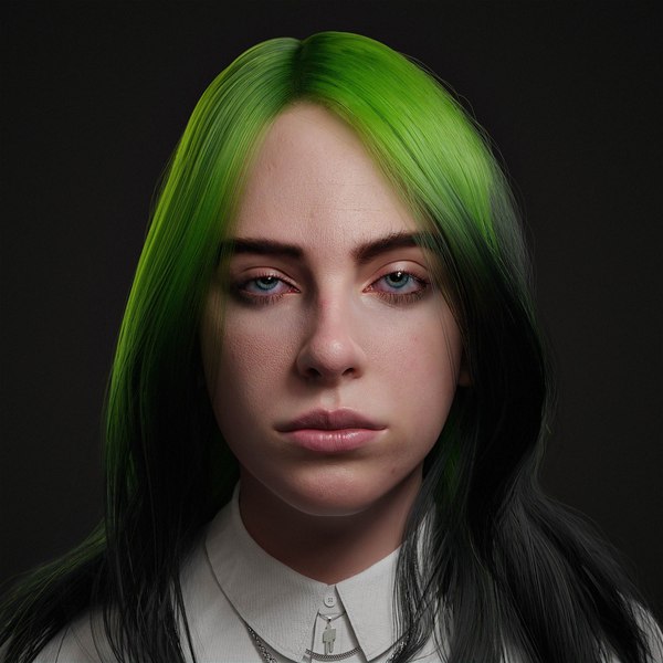 Billie eilish 3D Model3Dモデル - TurboSquid 2037195
