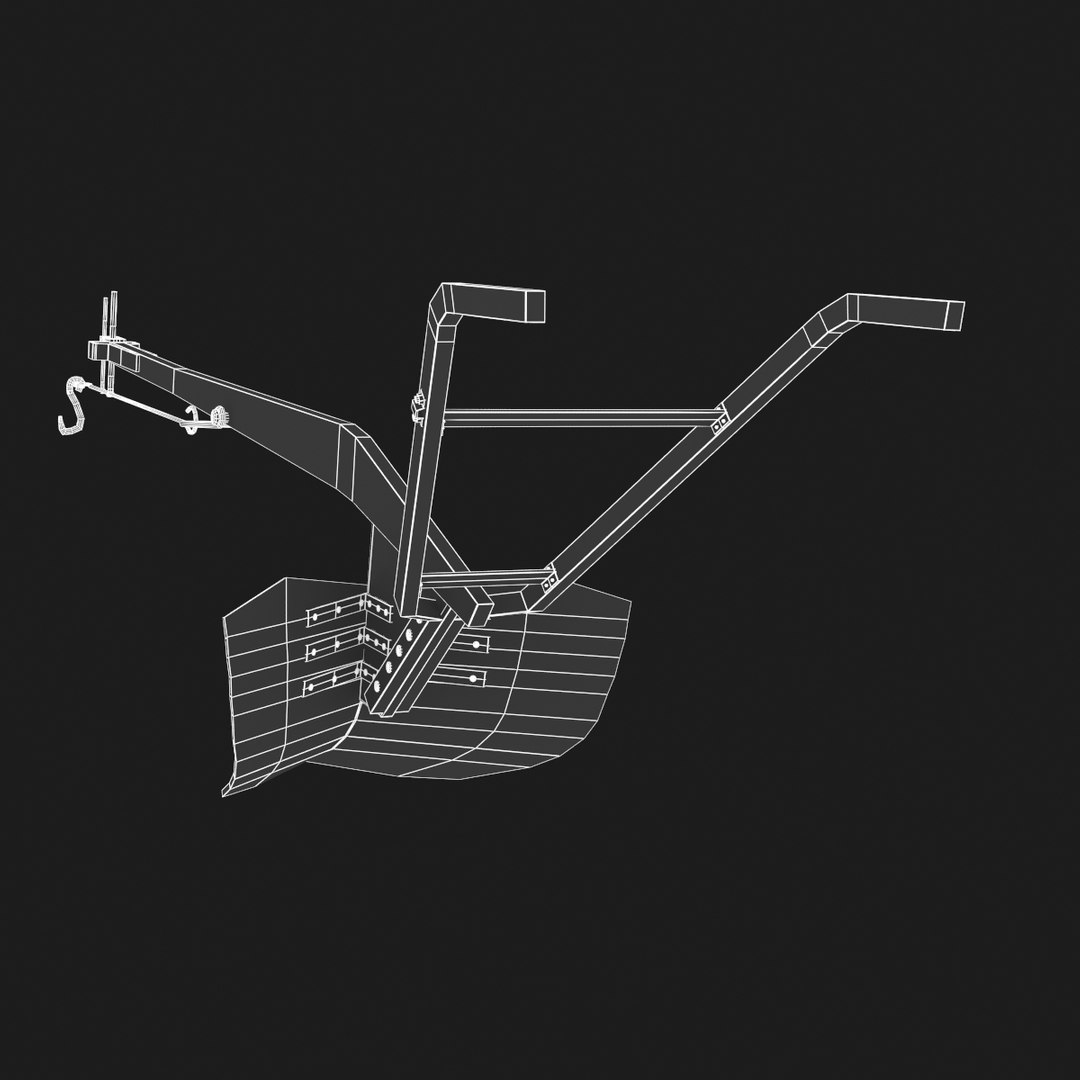 3d Model Plow