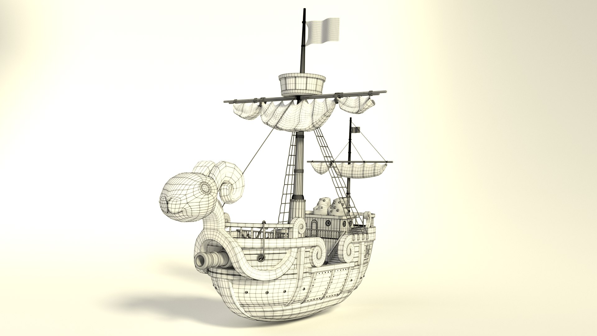 3D Modelo Going Merry - TurboSquid 1562749