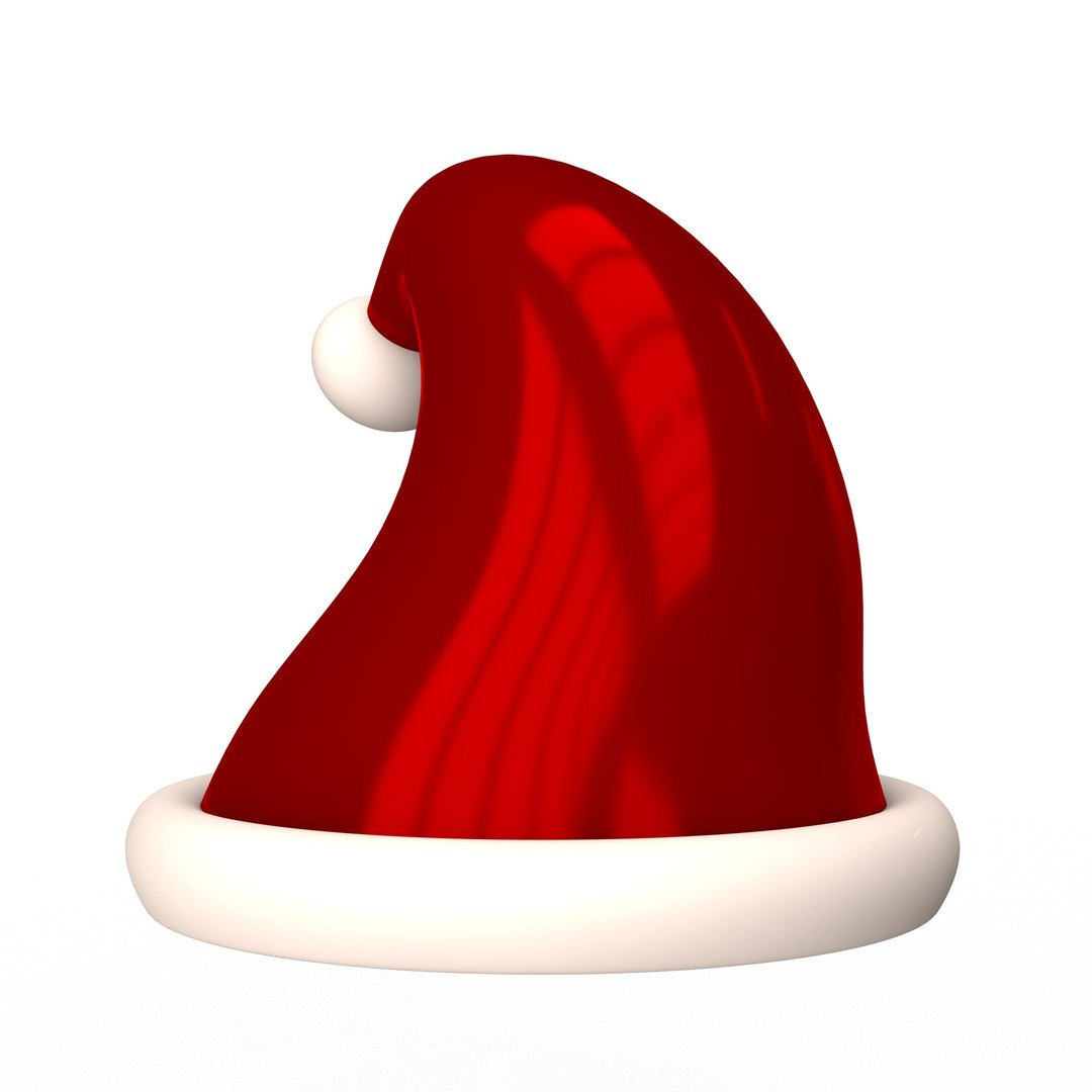3D Christmas Hat Model - TurboSquid 2498531