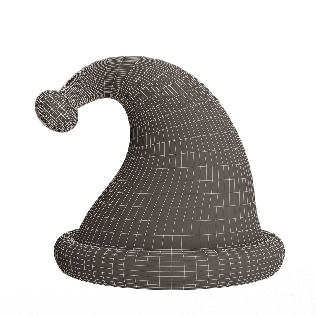 3D Christmas Hat Model - TurboSquid 2498531
