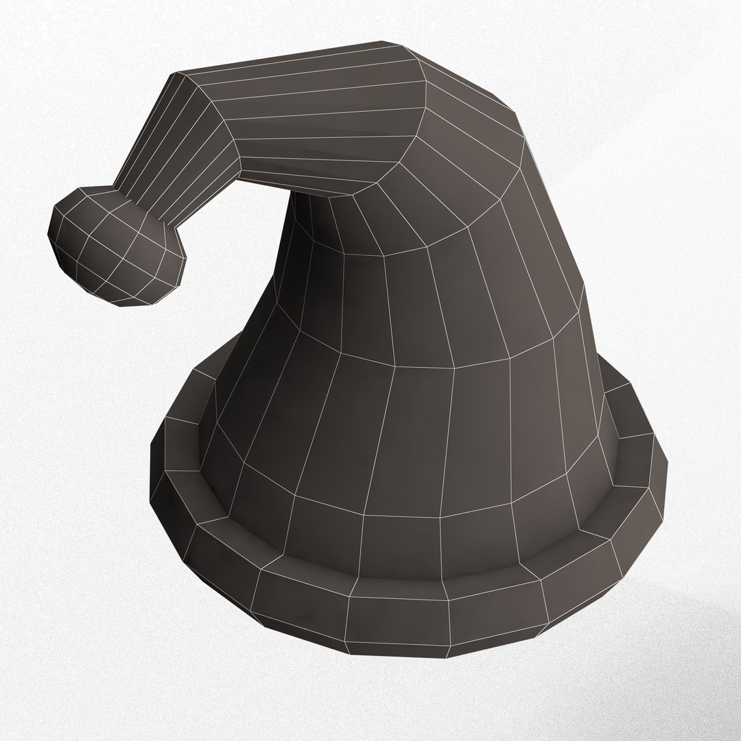 3D Christmas Hat Model - TurboSquid 2498531