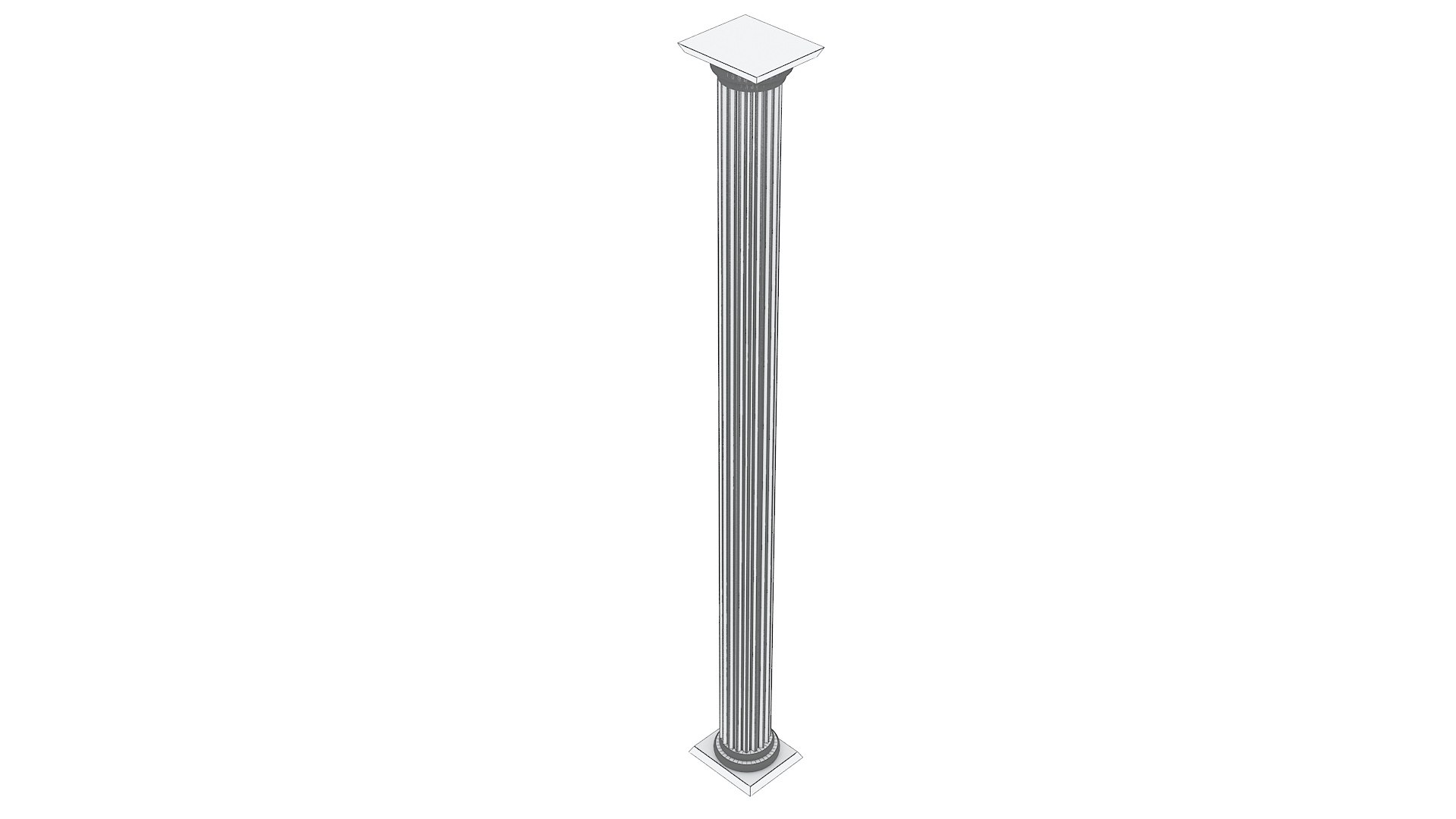 Archi Detail Column 18 3D Model - TurboSquid 2029943