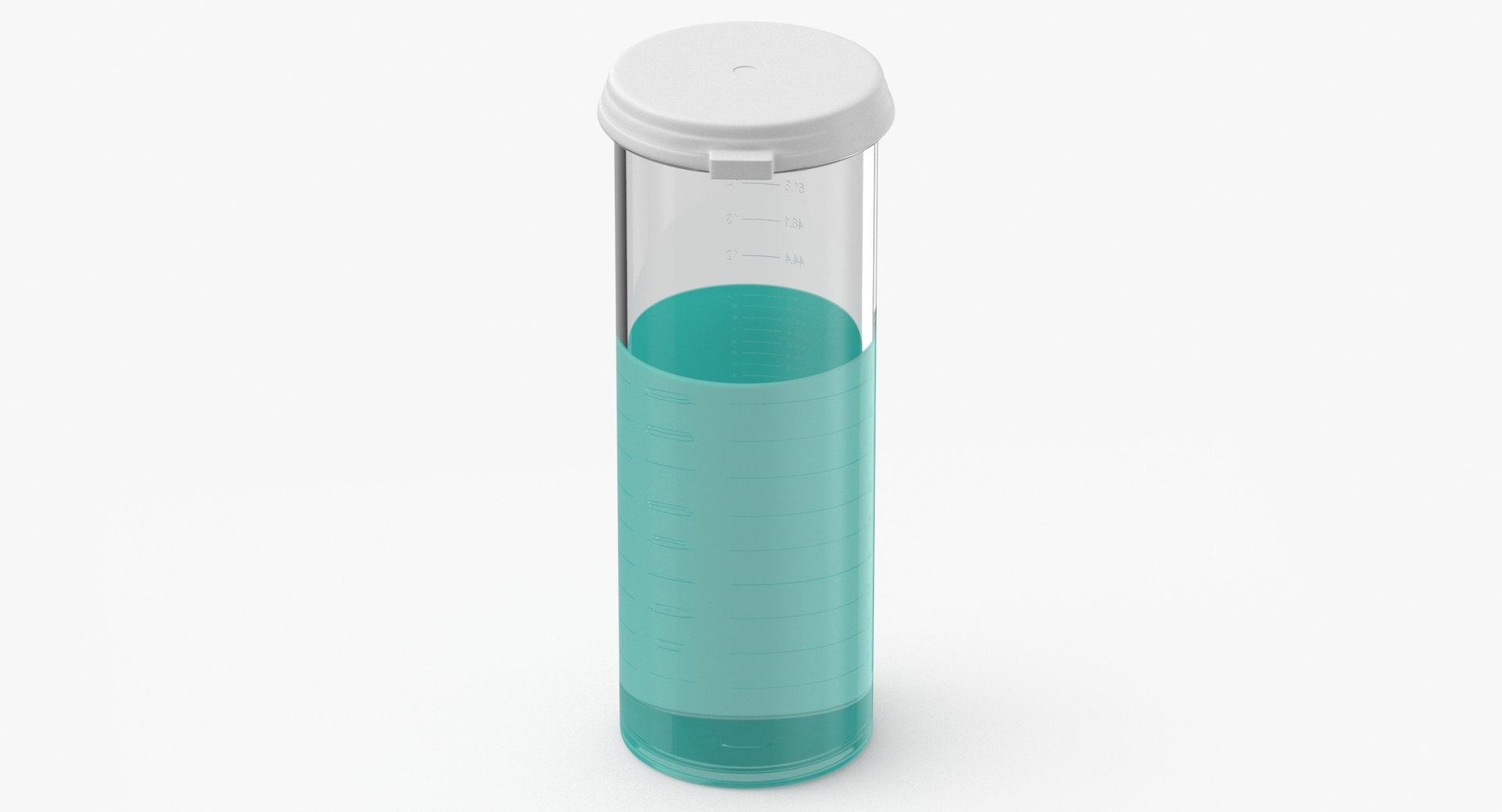 Pill Pod Vial 15dram 55ml Full 3D Model - TurboSquid 2049693