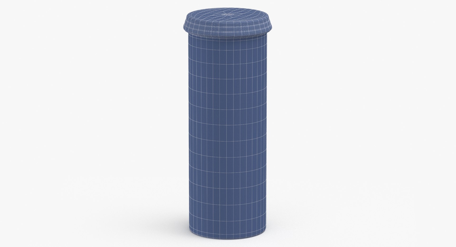 Pill Pod Vial 15dram 55ml Full 3D Model - TurboSquid 2049693