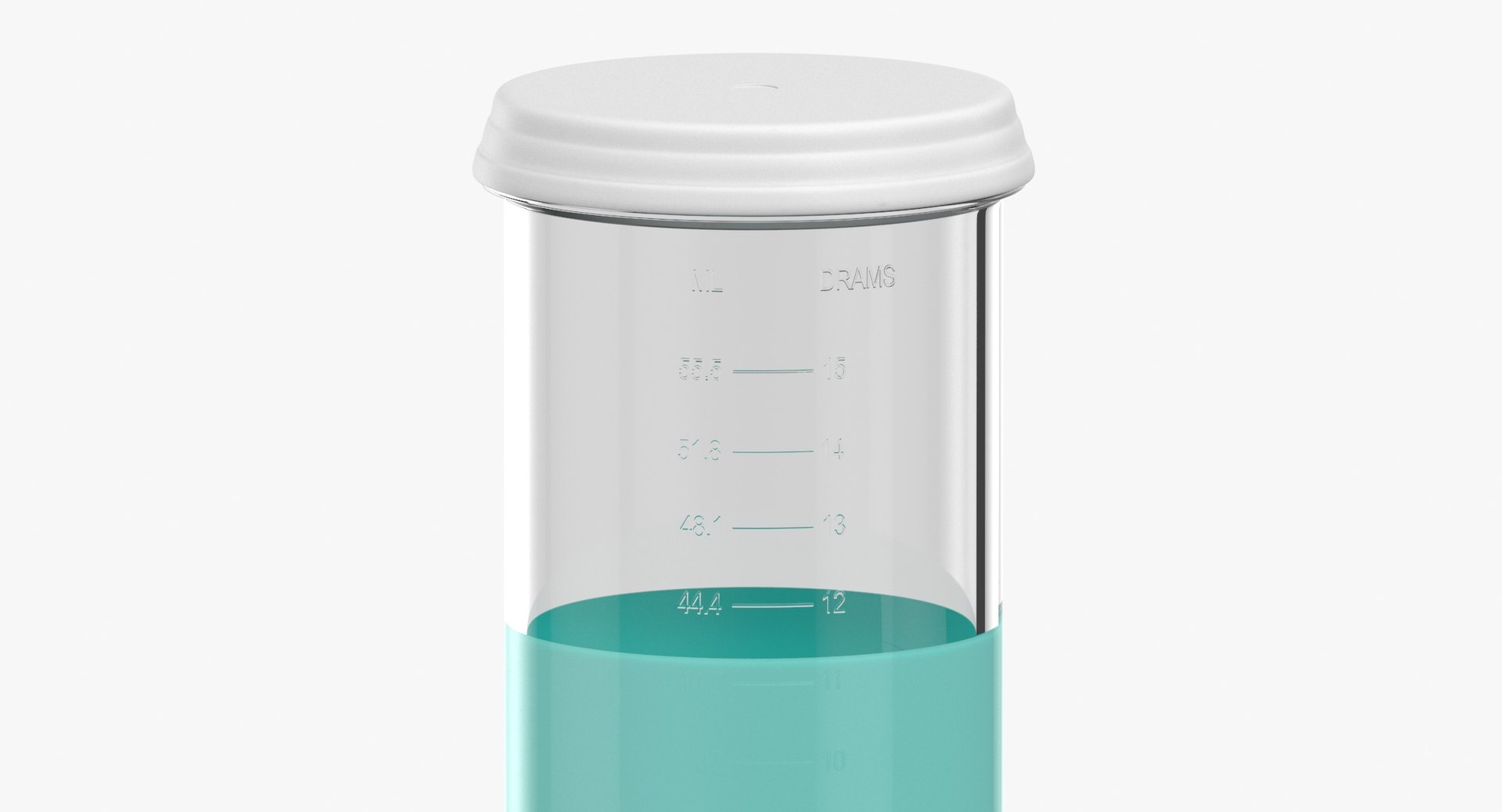 Pill Pod Vial 15dram 55ml Full 3D Model - TurboSquid 2049693