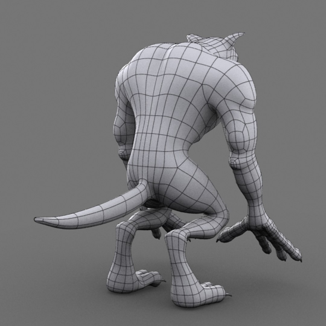 Max Monster Dog Character Cartoon