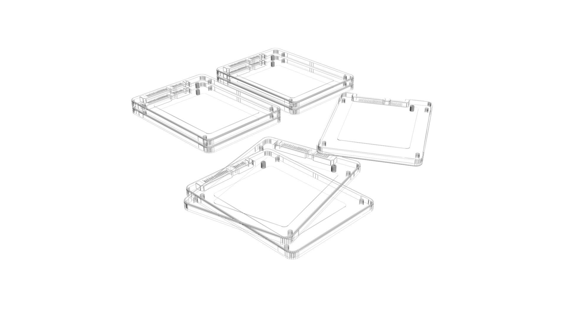 3D model Apacer Solid State Drives Set - TurboSquid 1758935
