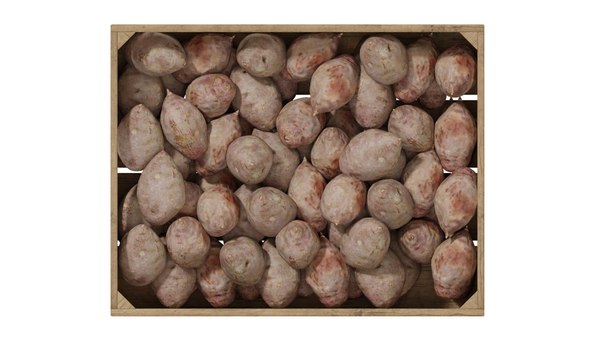 3D sweet potato crates 02 model - TurboSquid 1967178