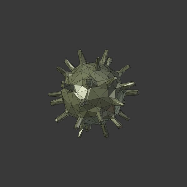 3D virus origami pack - TurboSquid 1528796