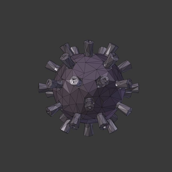 3D virus origami pack - TurboSquid 1528796