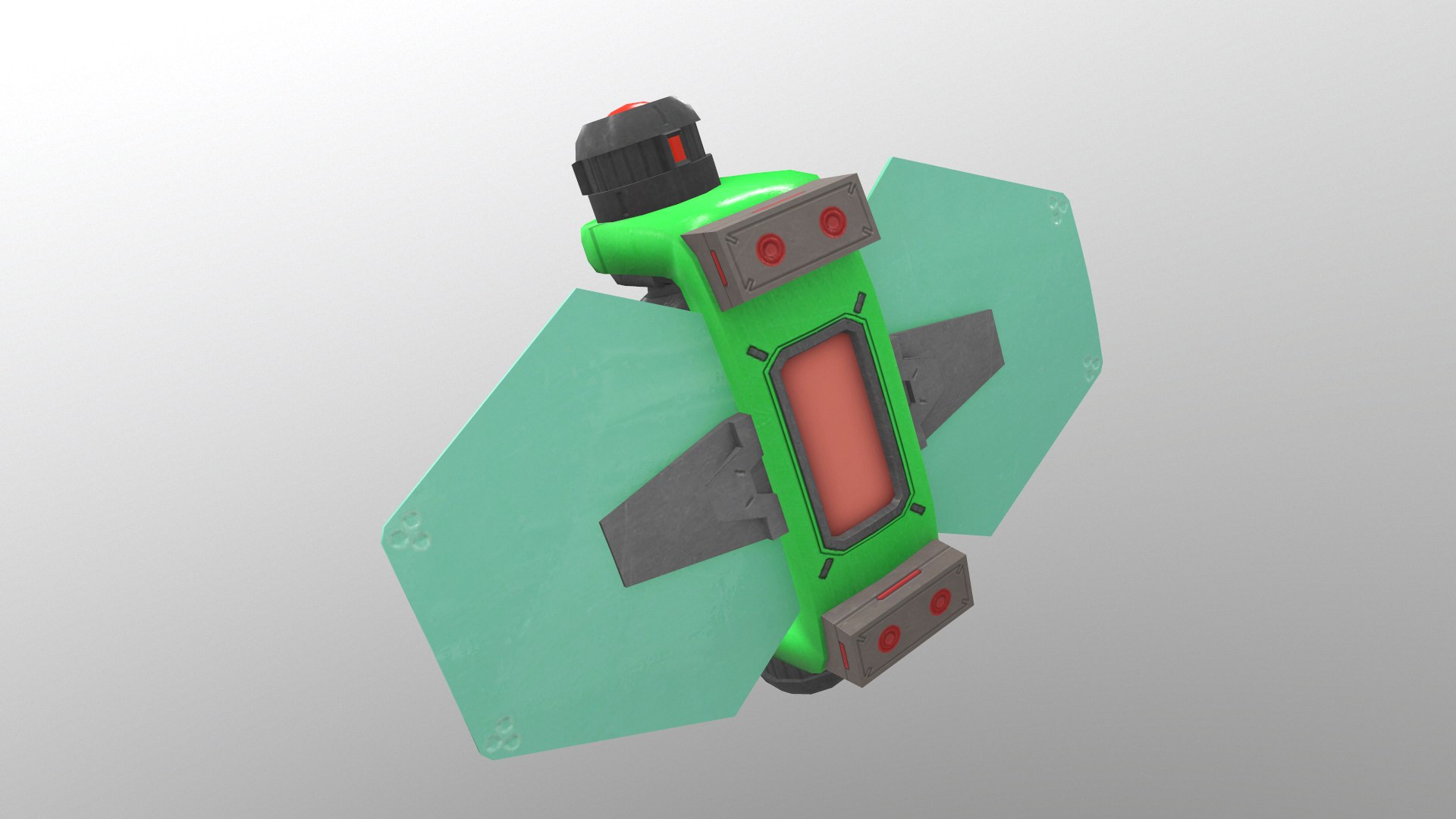 3D Area Shield Level 6 Model - TurboSquid 2190492