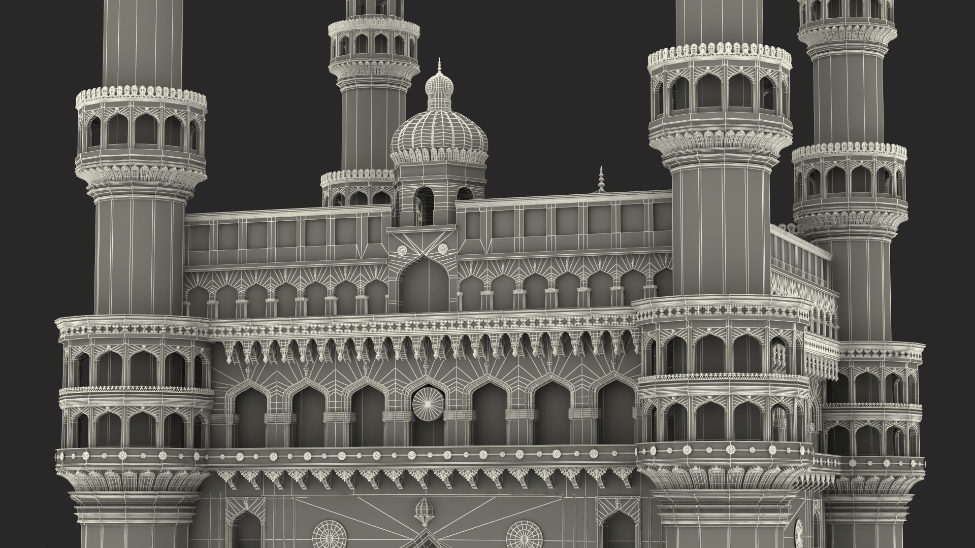 3D model Charminar - TurboSquid 1978841