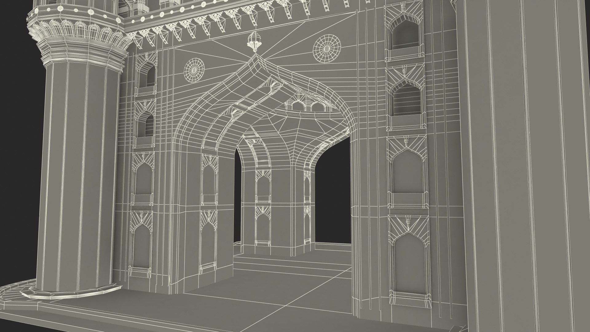 3D model Charminar - TurboSquid 1978841