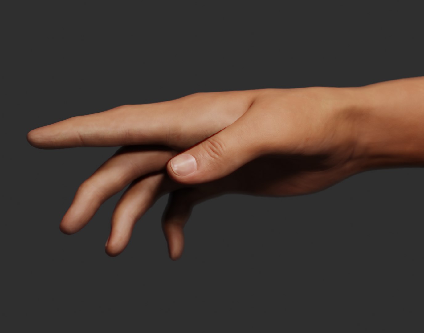 3D Hand Rigged Model - TurboSquid 1595863
