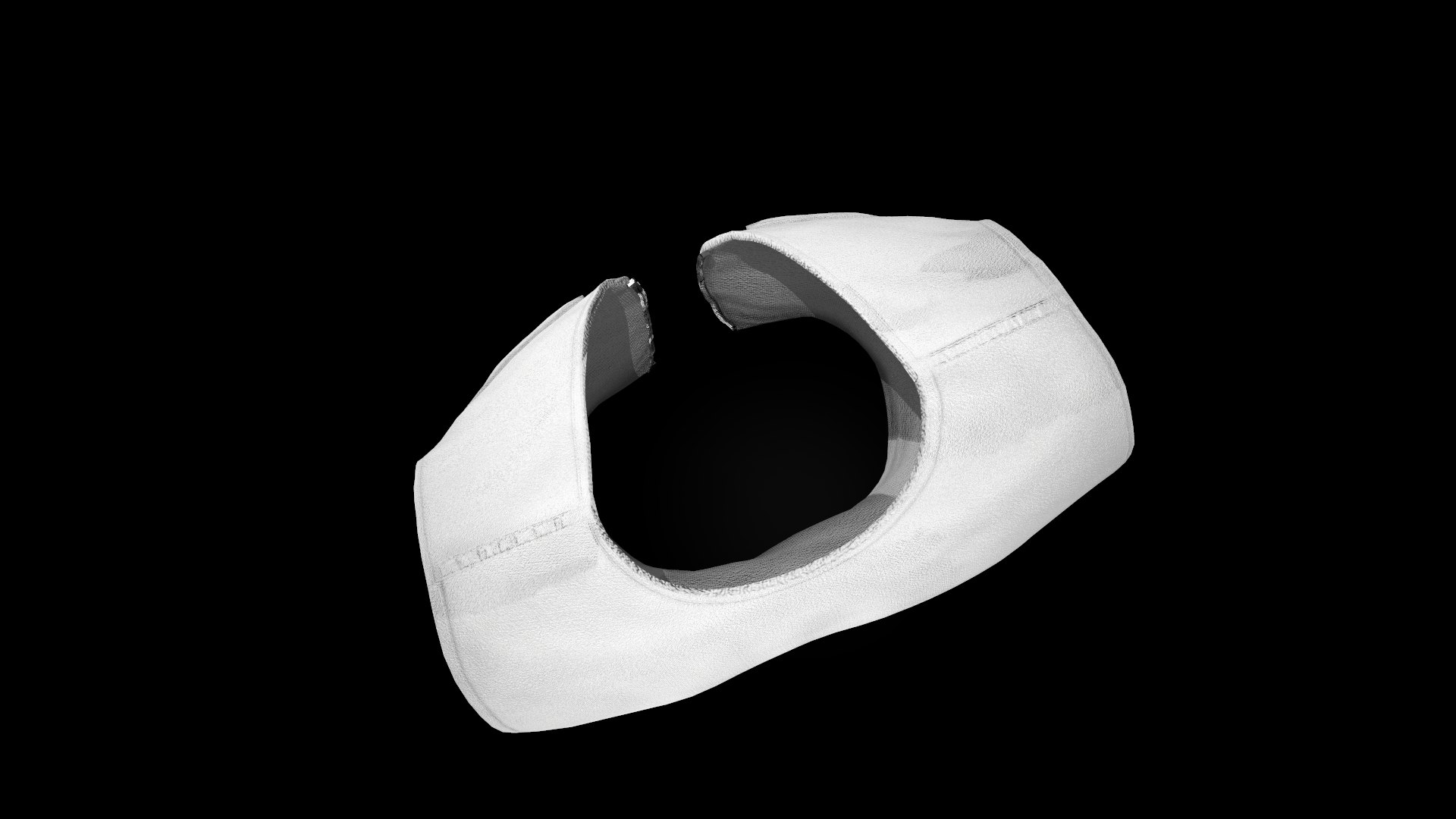 3D White Vest - TurboSquid 1618515