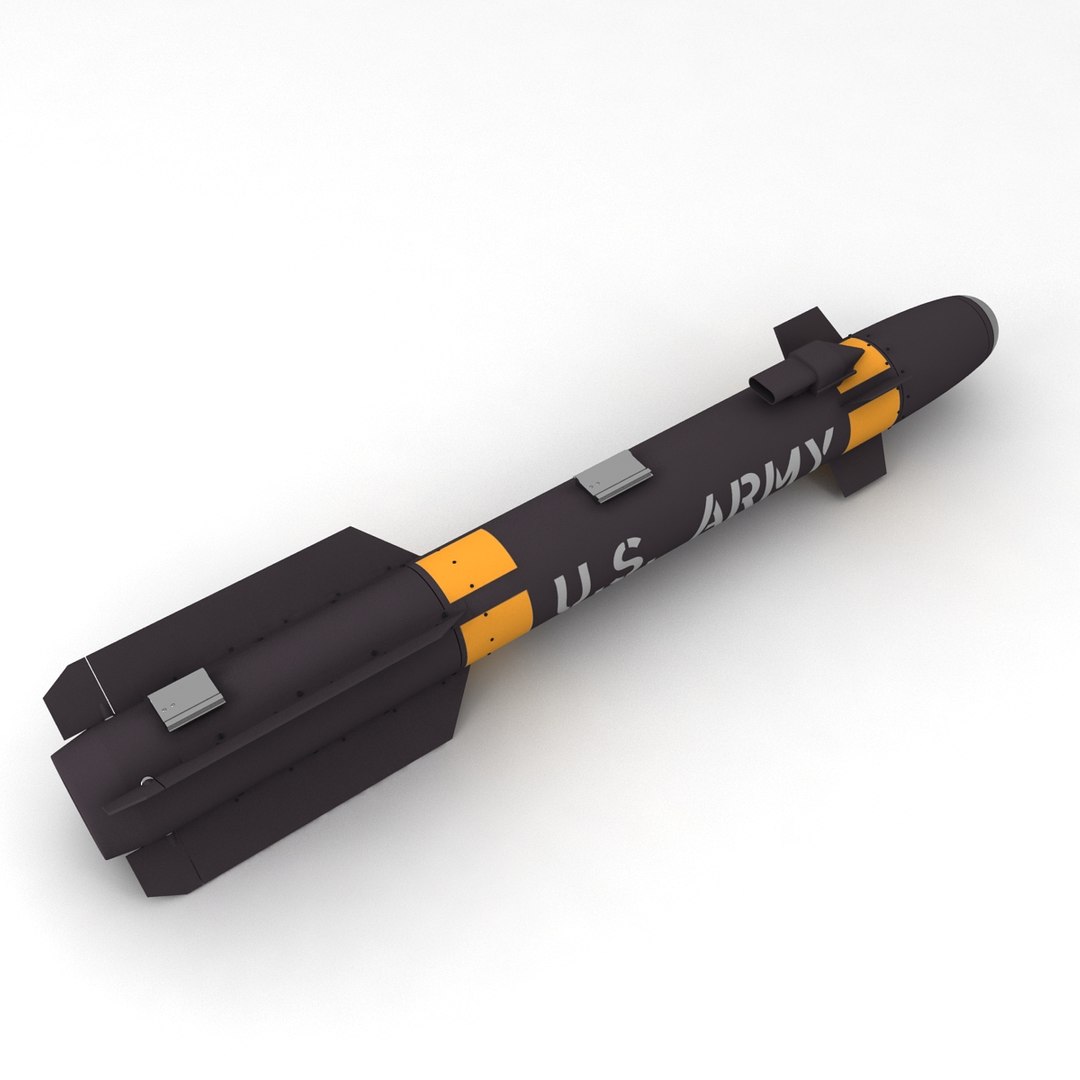 Max Agm-114 Hellfire Rocket Missile