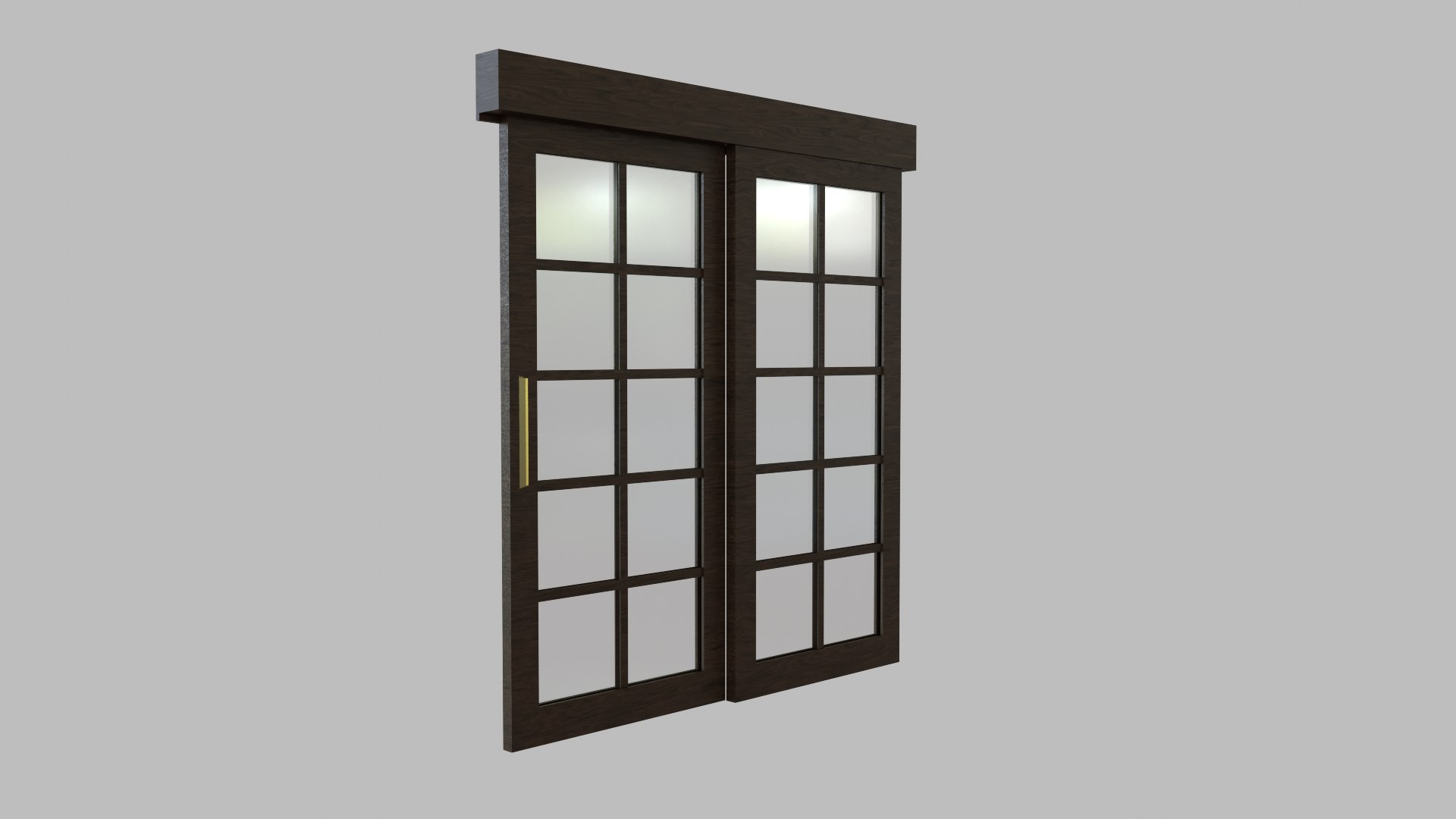 3D Door Sliding Model - TurboSquid 1645661