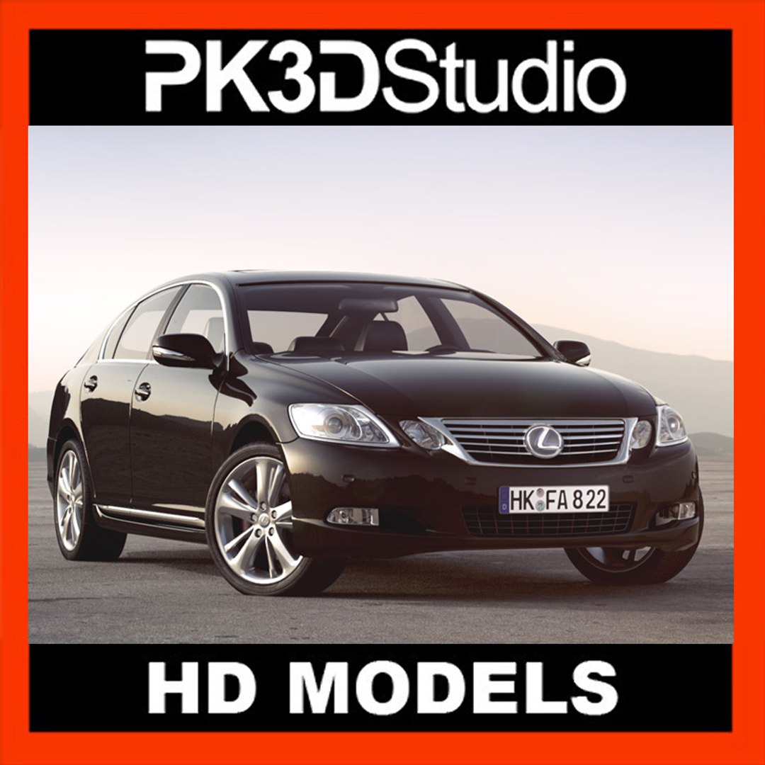 3d Lexus Gs Car