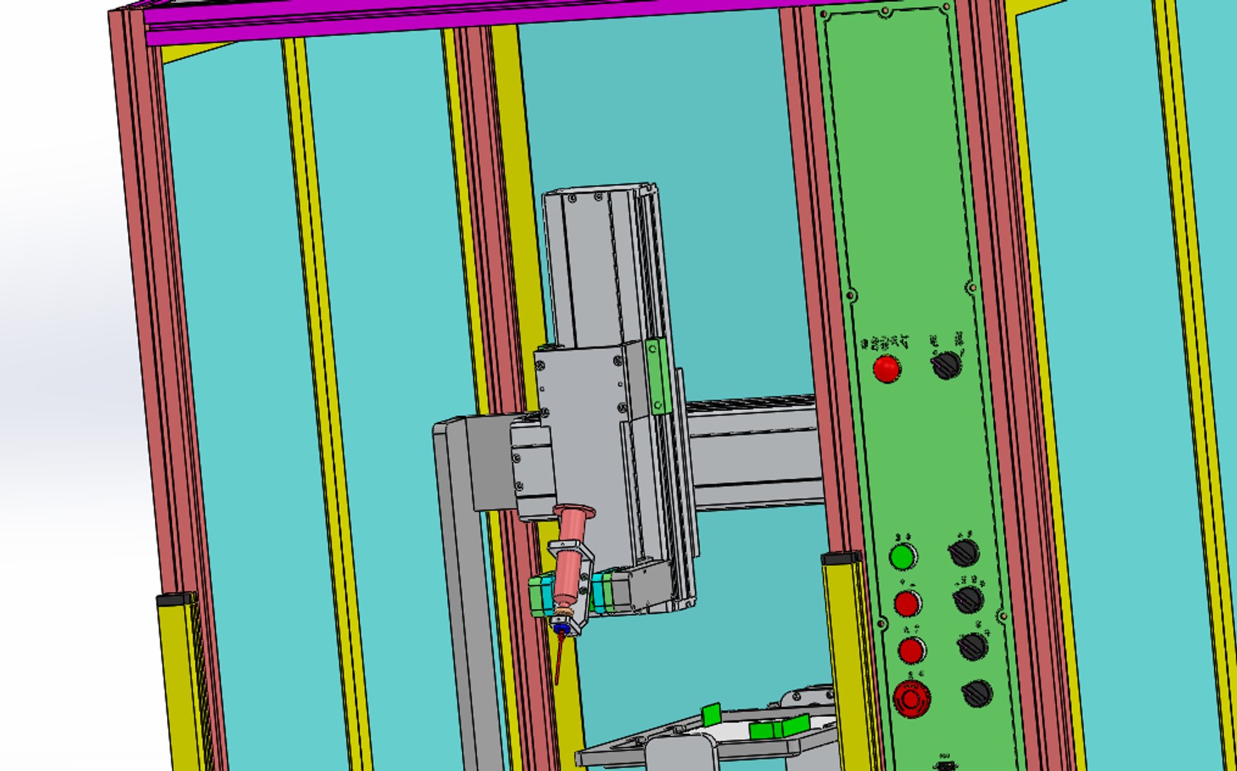 Axis Dispensing Machine 3D - TurboSquid 1421792