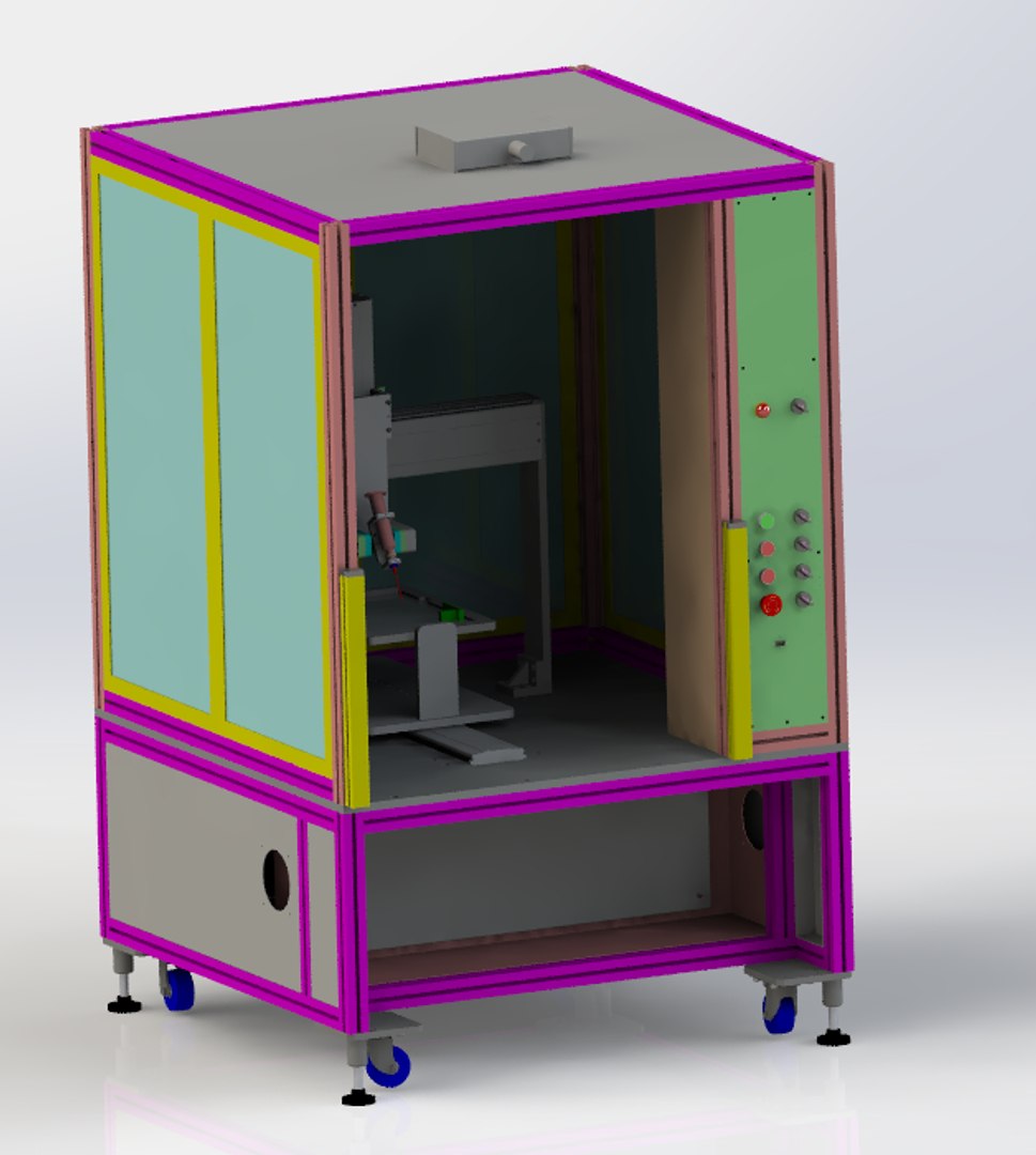 Axis Dispensing Machine 3D - TurboSquid 1421792
