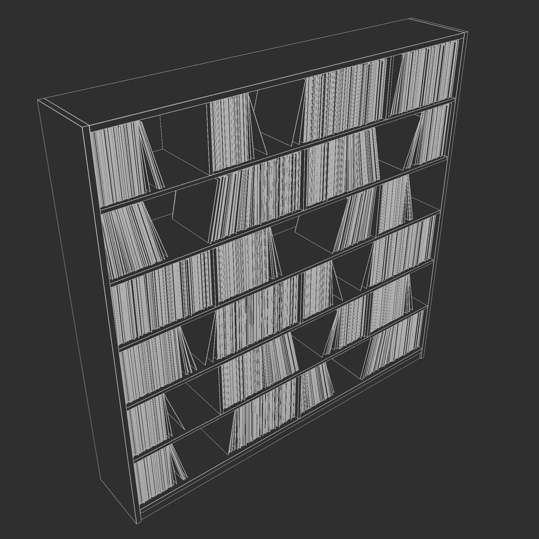 Vinyl Storage No-14 3D Model - TurboSquid 1806995
