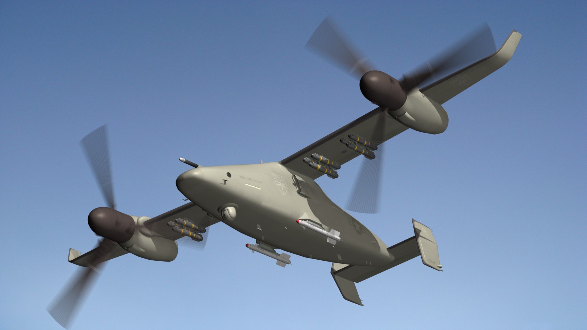 Bell V-247 Vigilant UAV 3D - TurboSquid 1971866