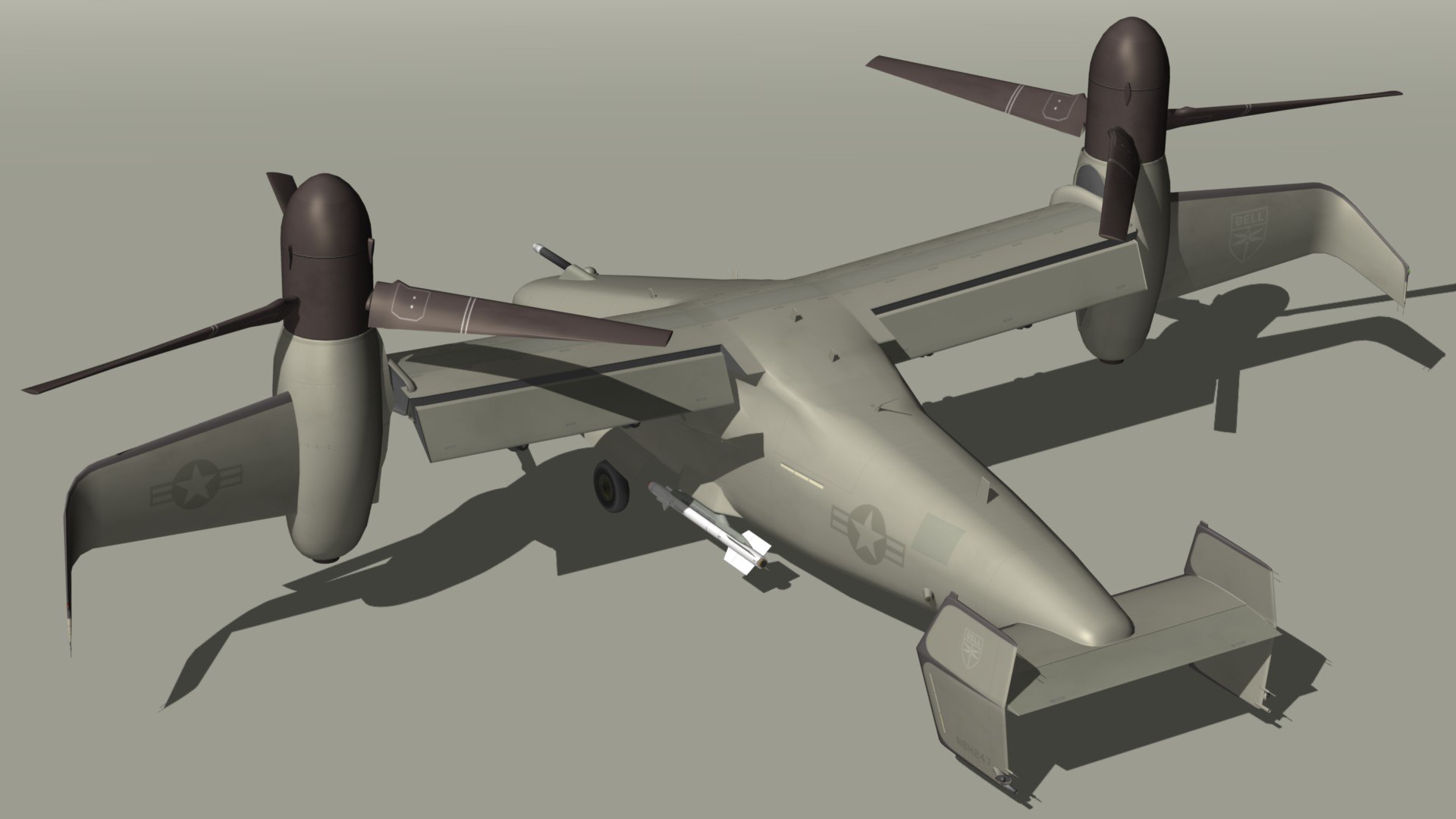 Bell V-247 Vigilant UAV 3D - TurboSquid 1971866