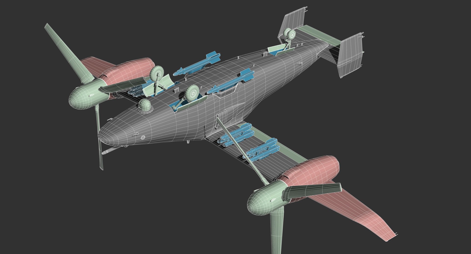 Bell V-247 Vigilant UAV 3D - TurboSquid 1971866