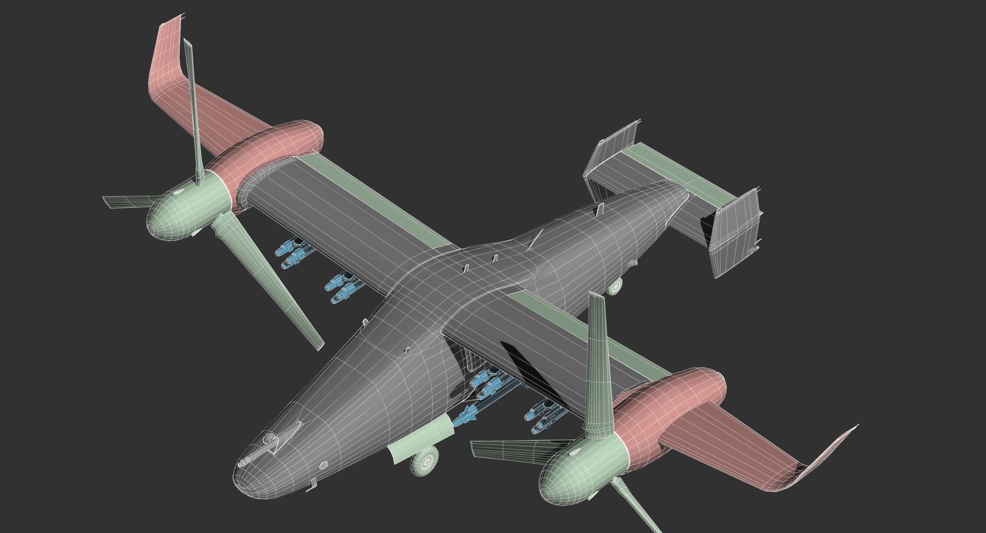 Bell V-247 Vigilant UAV 3D - TurboSquid 1971866